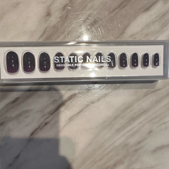 Static Nails | Other | New Static Nails Dark Amethyst Deep Plum Purple ...